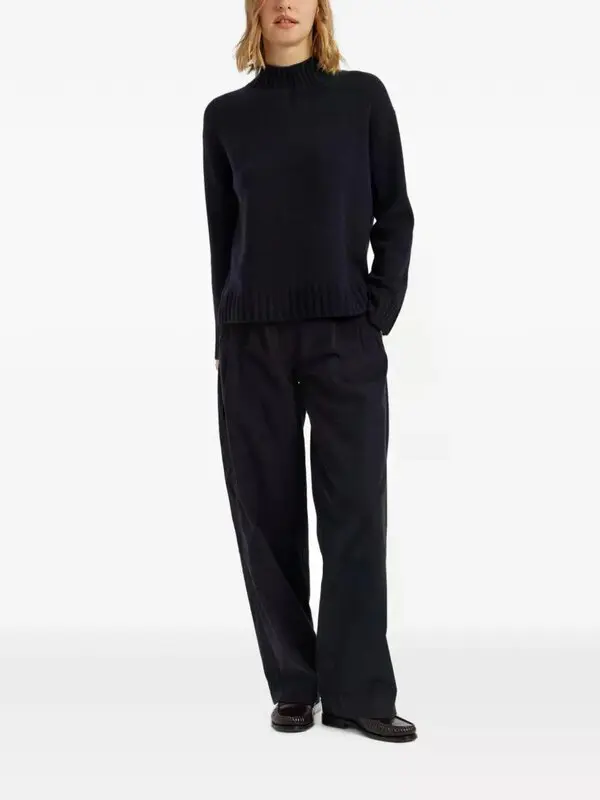Chinti & Parker Funnel-neck Cashmere Sweater
