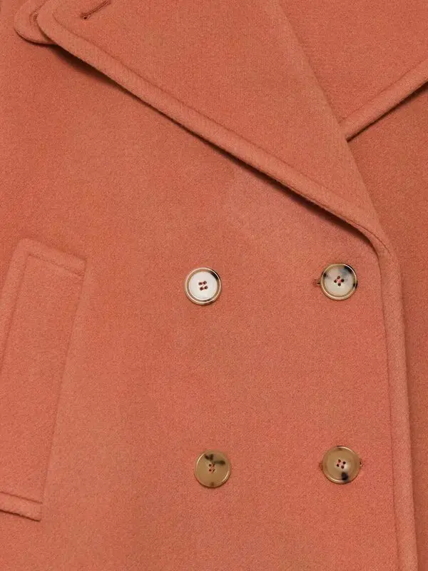 Chloé Oversized Short Coat In Wool