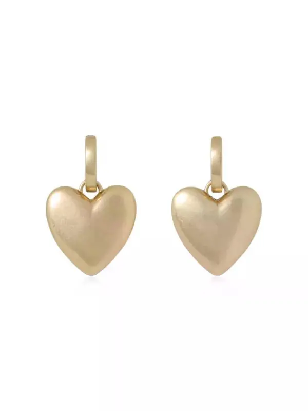 ROXANNE ASSOULIN Token Heart Drop-design Earrings