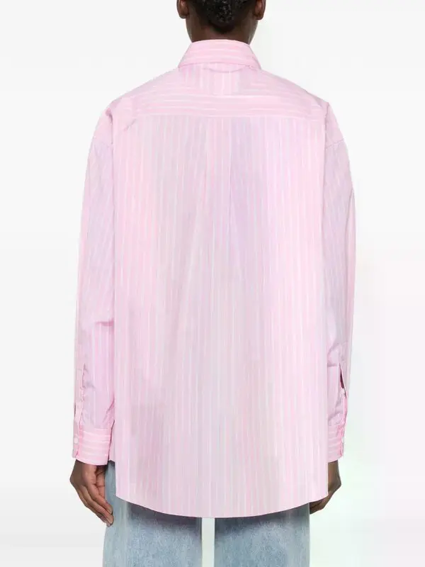 Marni Vertical-stripe Chest-pocket Shirt