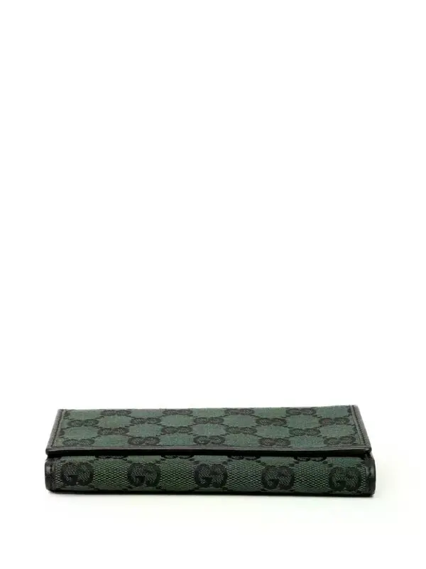 Gucci 2000-2015 Gg Canvas Trifold Wallet Long Wallets