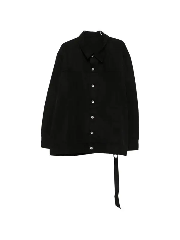 Rick Owens Jumbo Worker Jacket - Black