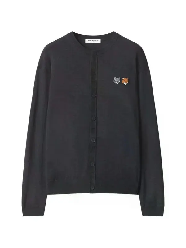 Maison Kitsuné Fox-patch Cardigan