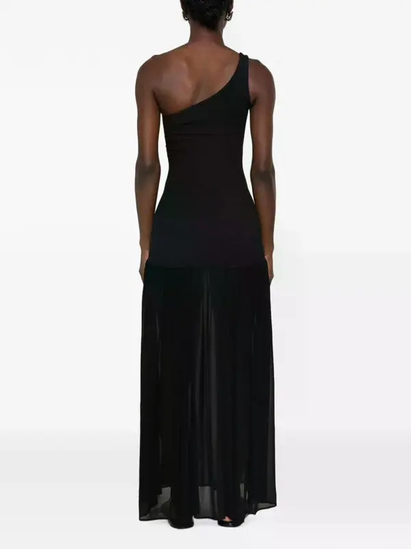 Hunza G Sandy One-shoulder Maxi Dress