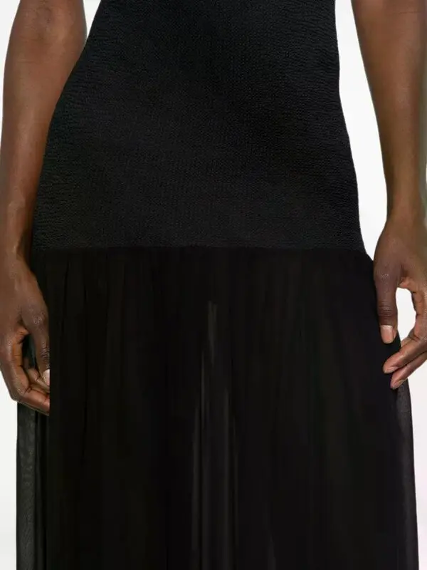Hunza G Sandy One-shoulder Maxi Dress