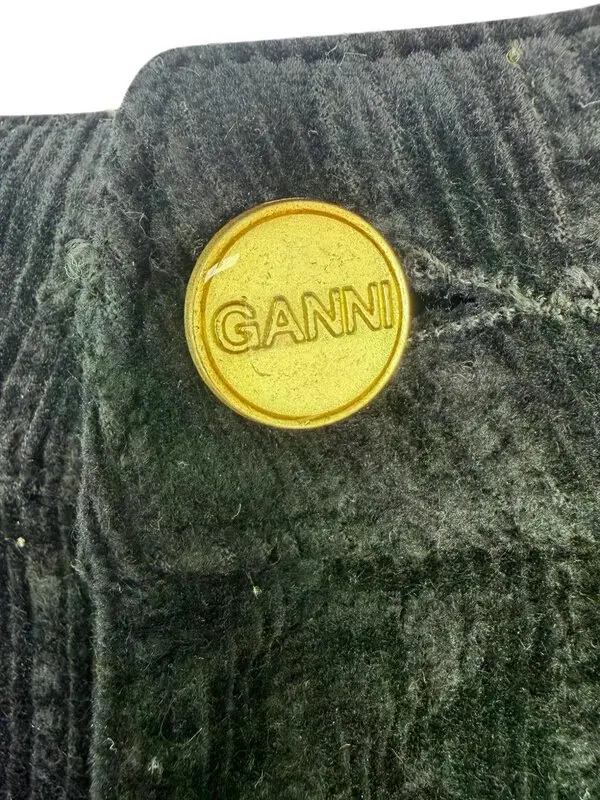 GANNI Magny Chain-accent Trousers