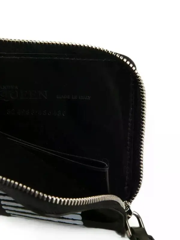 Alexander McQueen Zip-around Leather Wallet
