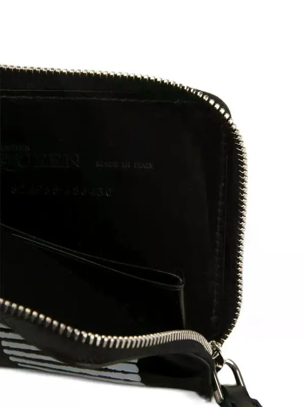 Alexander McQueen Zip-around Leather Wallet