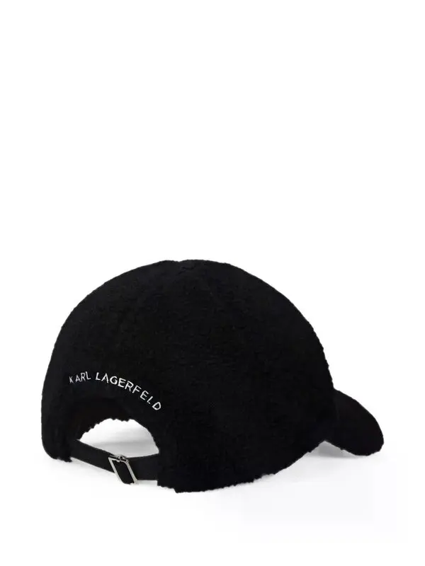 Karl Lagerfeld Ikon Shearling Cap