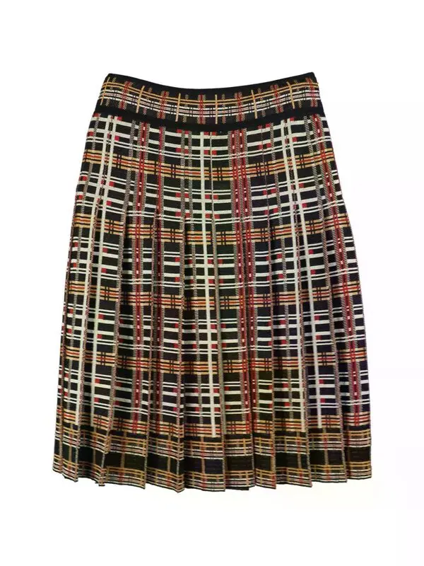 Bottega Veneta Pleated Skirt - Black