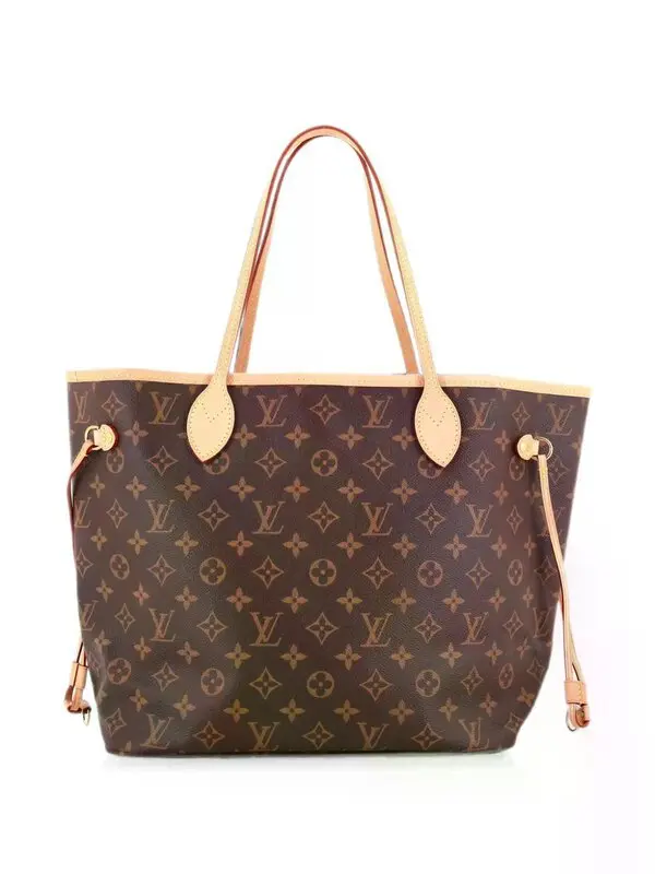 LOUIS VUITTON Monogram Canvas Tote Bag - Brown