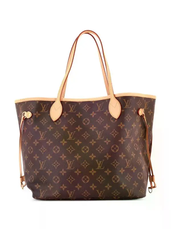LOUIS VUITTON Monogram Canvas Tote Bag - Brown