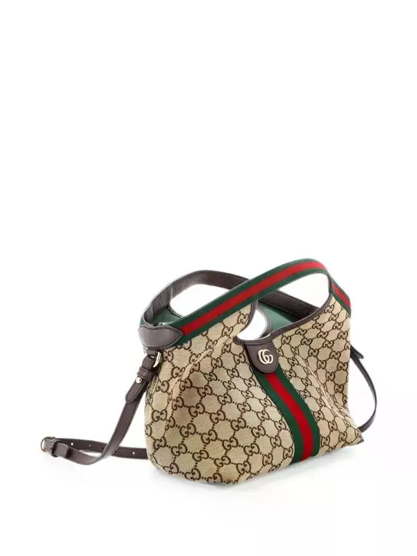 Gucci Giglio Gg Canvas Small Tote Bag