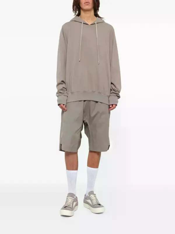 Rick Owens Drawstring Heavy-jersey Hoodie