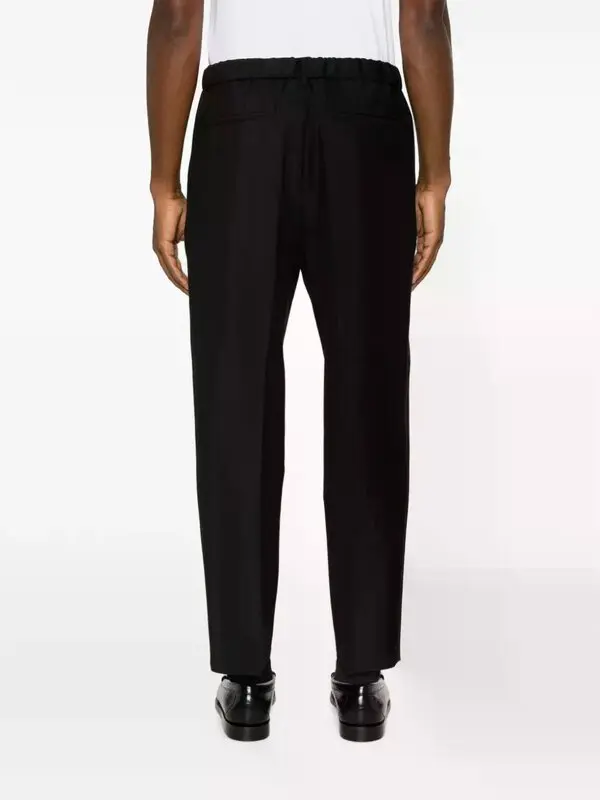 JIL SANDER Straight-leg Cotton Trousers