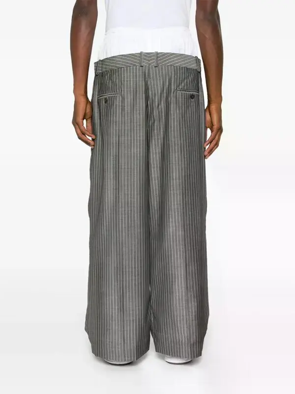 HED MAYNER Layered-design Trousers