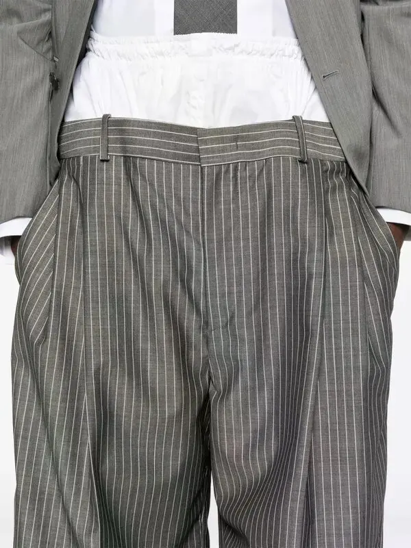 HED MAYNER Layered-design Trousers