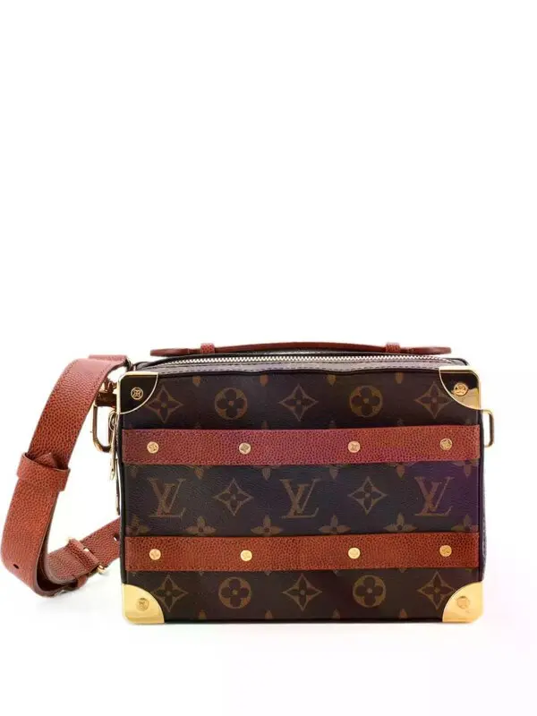 LOUIS VUITTON X Nba Handle Trunk Bag Monogram Canvas Crossbody Bag - Brown