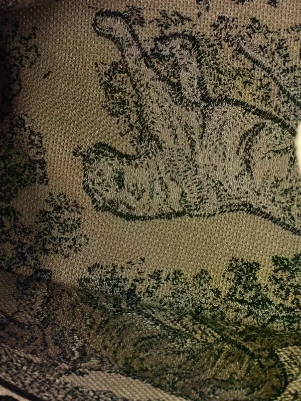 Dior Book Embroidered Canvas Medium Tote Bag