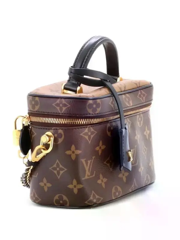 LOUIS VUITTON Reverse Monogram Canvas Pm Vanity Satchel
