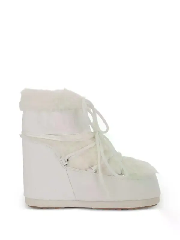 Moon Boot Icon Low Faux-fur Boots - White
