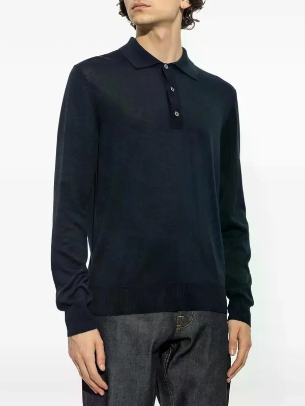 TOM FORD Fine-gauge Silk Linen Polo