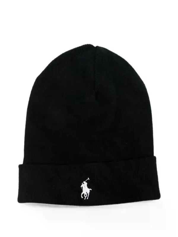 Polo Ralph Lauren Embroidered-logo Beanie Hat