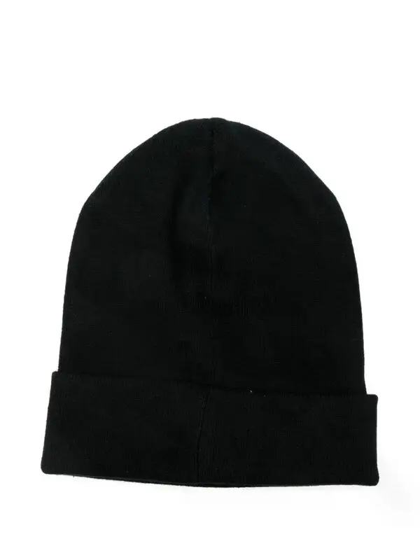Polo Ralph Lauren Embroidered Logo Beanie Hat - Black