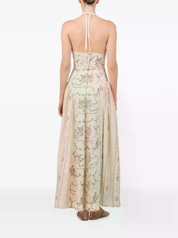 Agua Bendita Balsa Navegante Maxi Dress