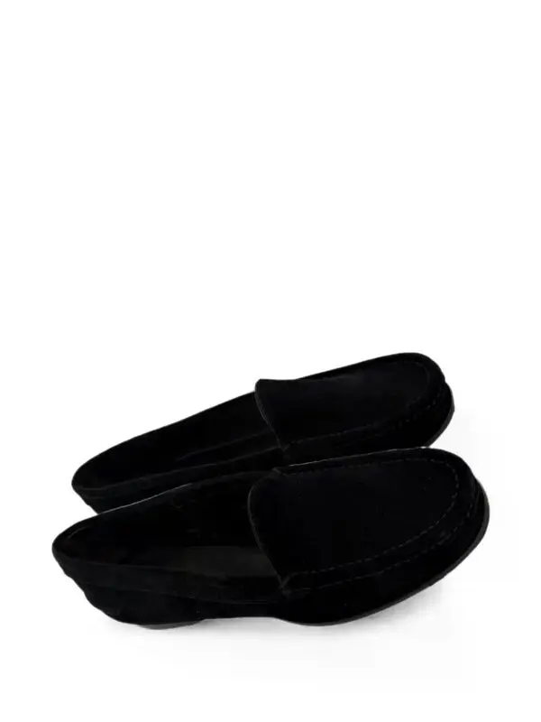 THE ROW Ruth Suede Loafers
