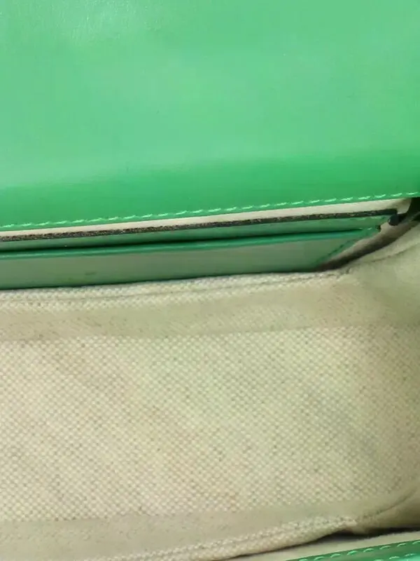 Gucci Bamboo 1947 Top Handle Mini Shoulder Bag - Green
