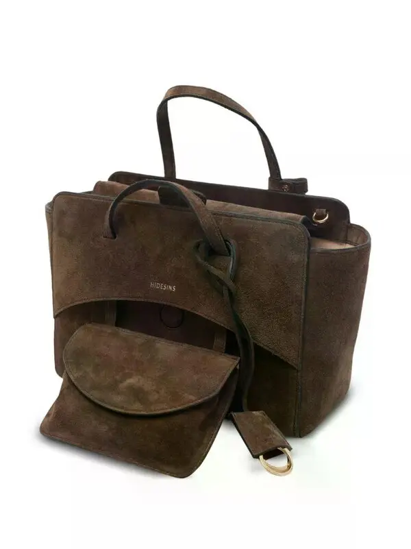HIDESINS Flap M Suede Tote Bag