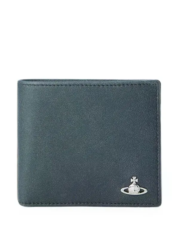 VIVIENNE WESTWOOD Orb-emblem Bi-fold Wallet - Black