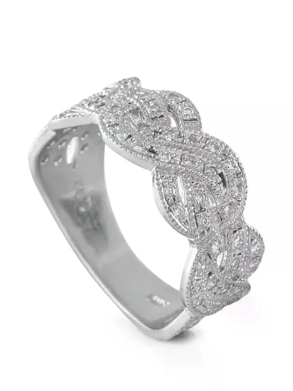 LB EXCLUSIVE Twisted-effect Diamond Ring