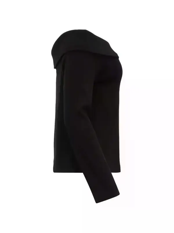 Veronica Beard Fawsett Off-shoulder Top - Black