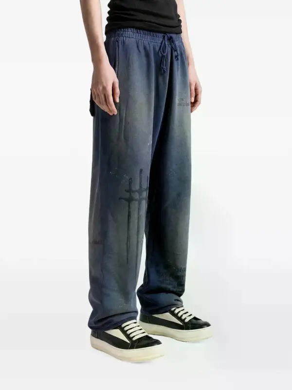 SAITOS Graphic-print Track Pants