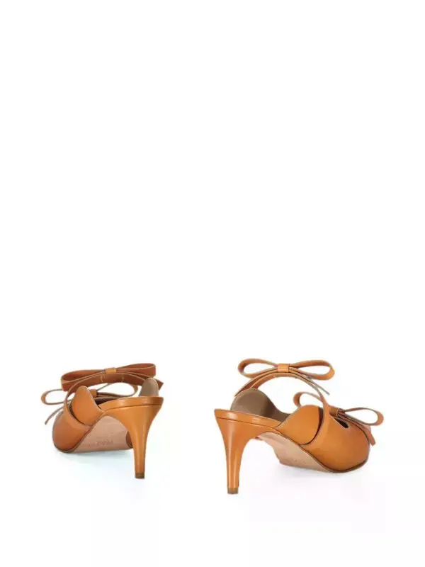 Red Valentino Bow-detail Pointed-toe Mules