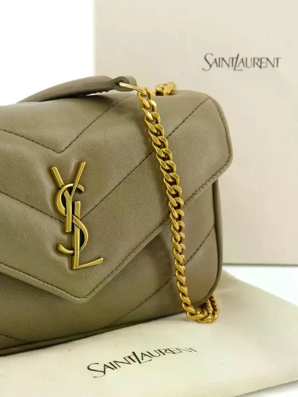 Saint Laurent Loulou Mini Bag In Lambskin