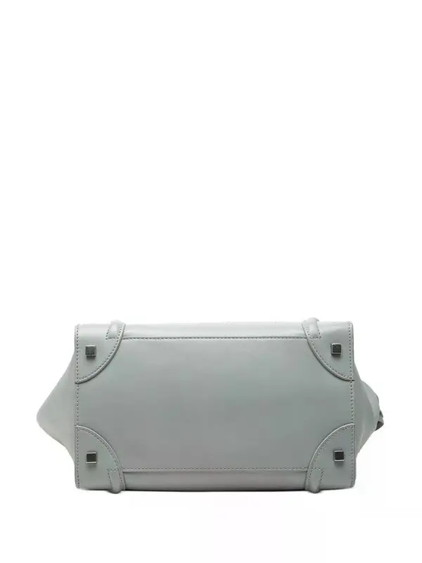Celine 2013 Mini Leather Luggage Tote Bag
