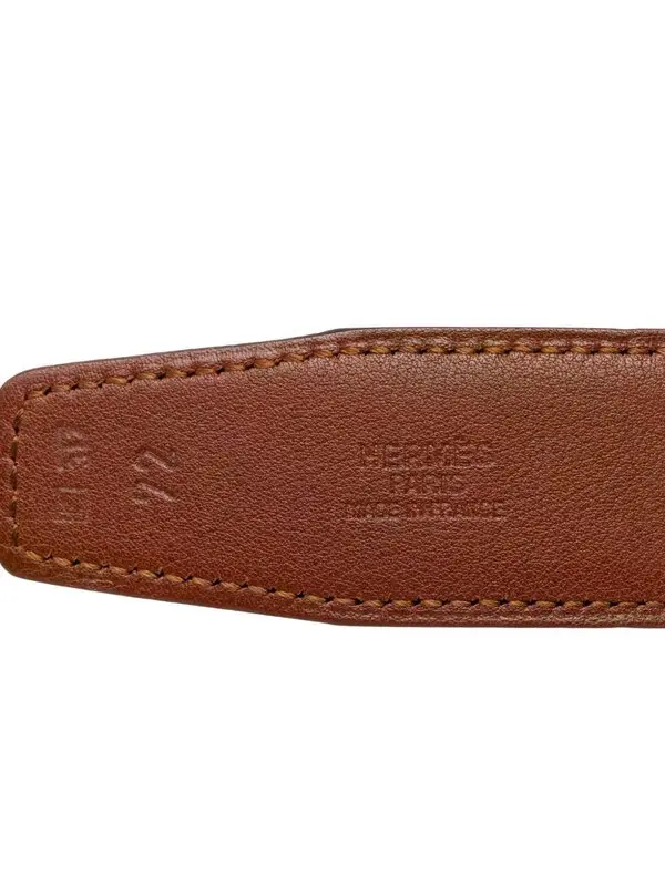 Hermès Chevre Mysore Cadena H Reversible Belt