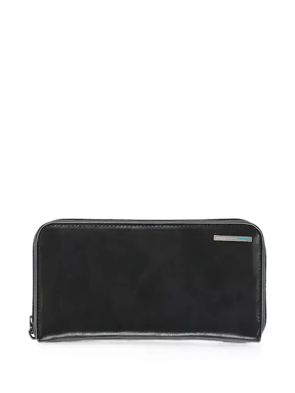 PIQUADRO Zip-around Leather Wallet