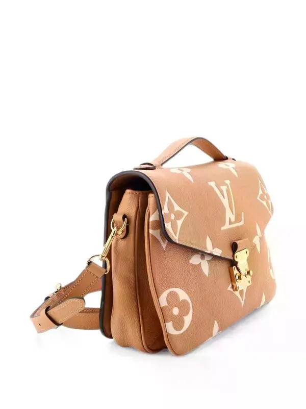 LOUIS VUITTON Pochette Metis Monogram Empreinte Giant Crossbody Bag