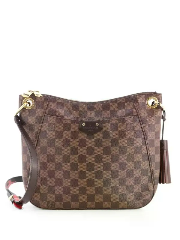 LOUIS VUITTON South Bank Besace Bag Damier Crossbody Bag - Brown