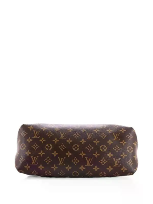 LOUIS VUITTON Braided Handle Beaubourg Monogram Canvas Shoulder Bag