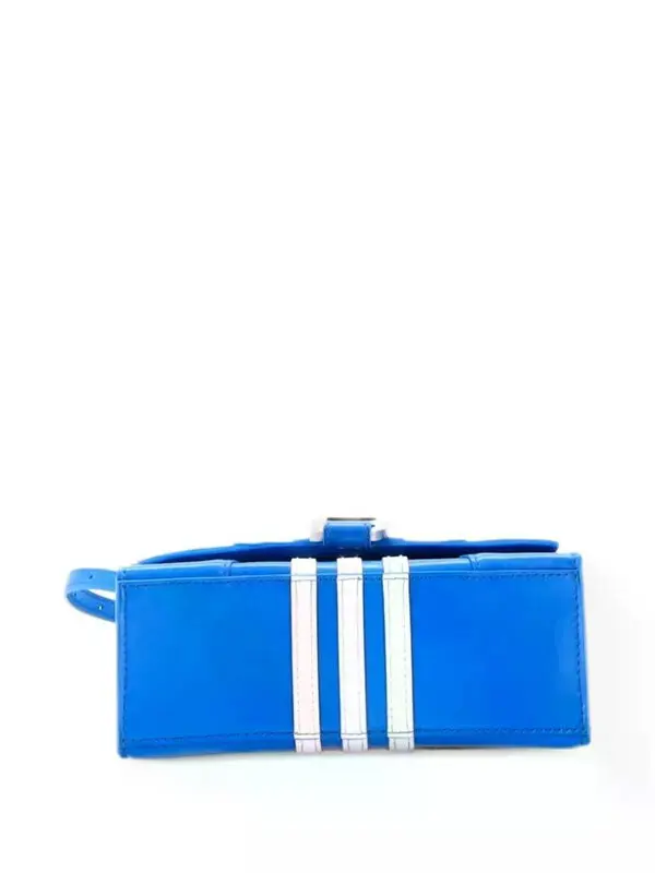 Balenciaga X Adidas Hourglass Top Handle Bag - Blue