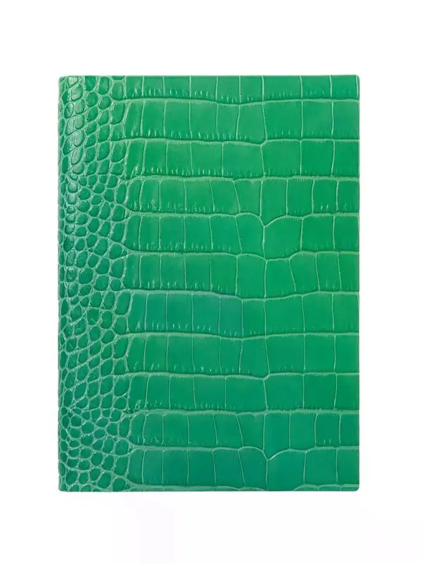 Smythson Soho Mara Leather Notebook