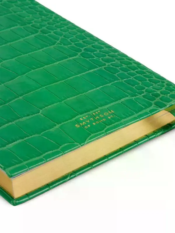 Smythson Soho Mara Leather Notebook
