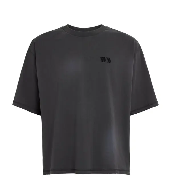 WON HUNDRED Cotton Houston T-shirt - Grey