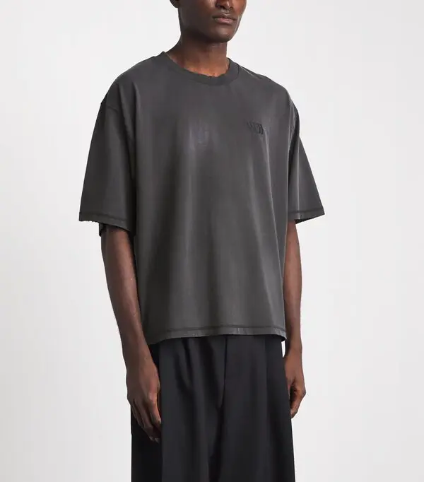 WON HUNDRED Cotton Houston T-shirt - Grey