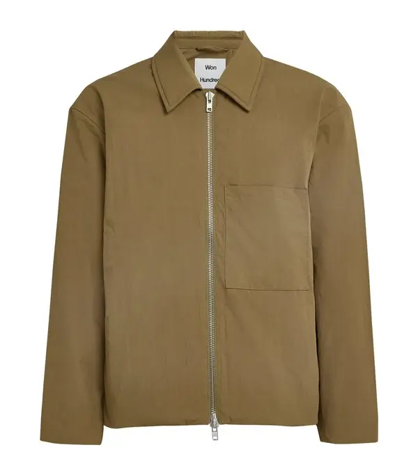 WON HUNDRED Sawyer Zip-up Jacket - Brown